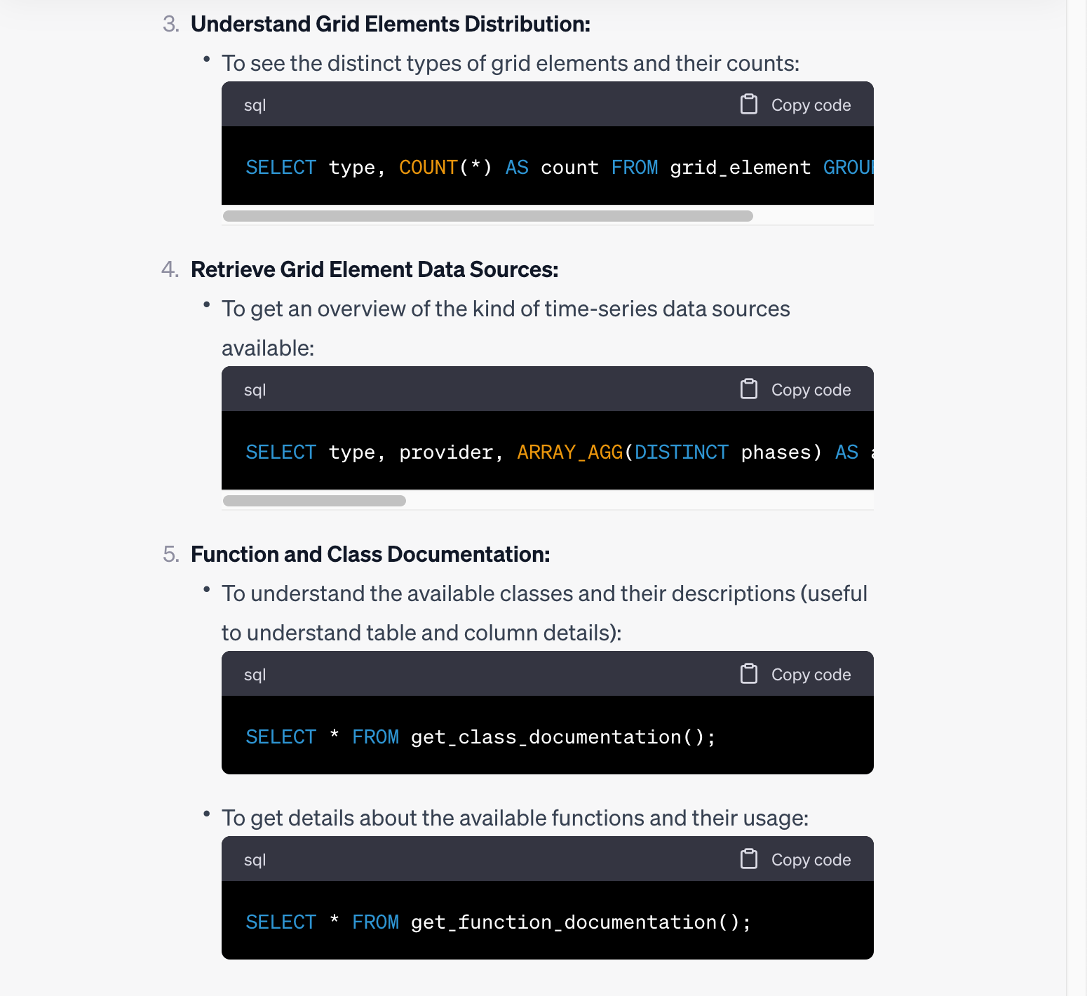 Using ChatGPT with the Awesense SQL API | Awesense
